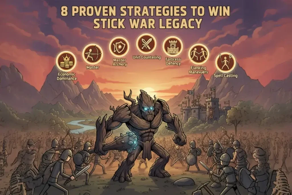 8 Powerful Bonus Strategies to Win Stick War Legacy
