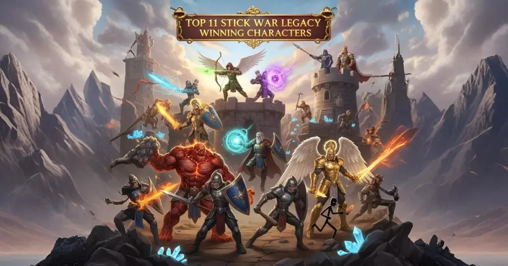 Top 11 Hidden Stick War Legacy Winning Characters