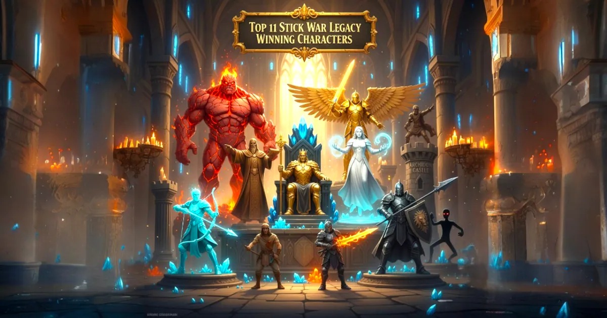 Top 11 Hidden Stick War Legacy Winning Characters
